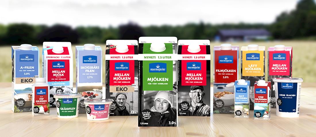 Produkter från Norrmejerier
