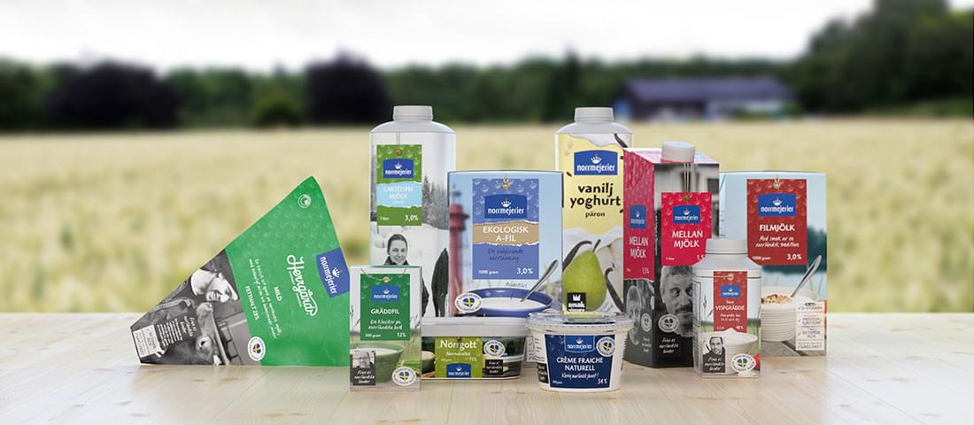 Norrmejeriers produktkatalog