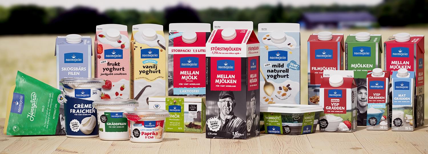 Produkter från Norrmejerier