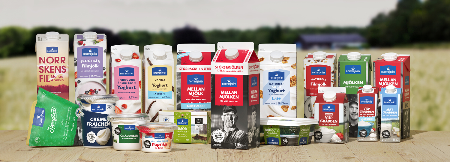 Produkter från Norrmejerier